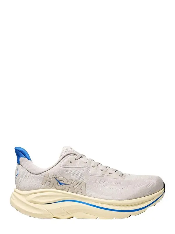 Hoka One One Clifton 10in Athletic Shoes - Stucco/virtual Blue
