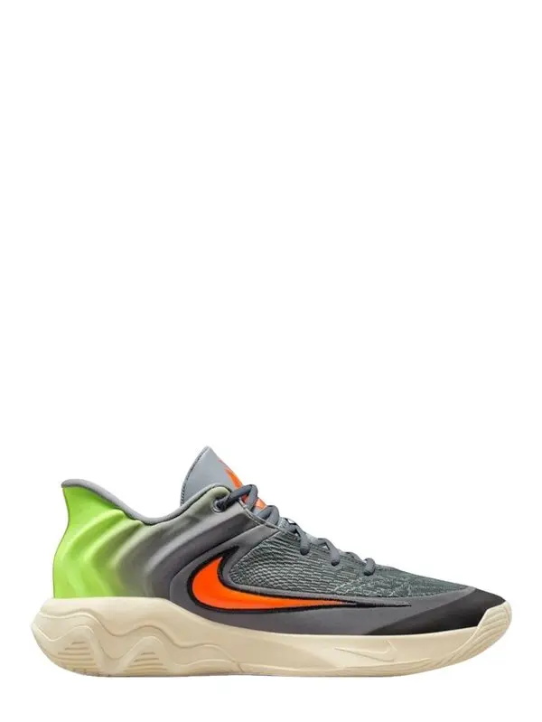 Nike Giannis Immortality 4 Sneakers - Cool Grey/volt/total Crimson