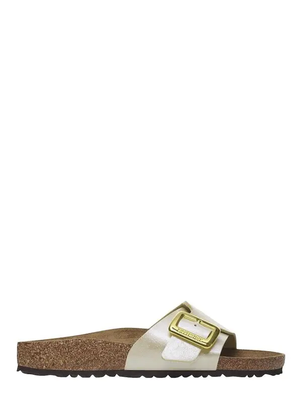 BIRKENSTOCK Catalina Luxe Buckle Birkoflor - Graceful Pearl White