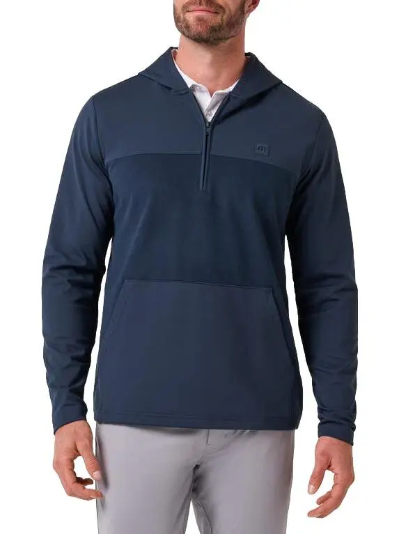 Travis Mathew Quarter-zip Pullover - Total Eclipse