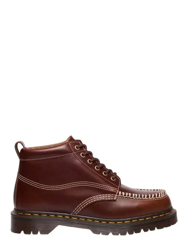 Dr. Martens Lowell Chukka Moc Toe Ankle Boot - Brown/orleans