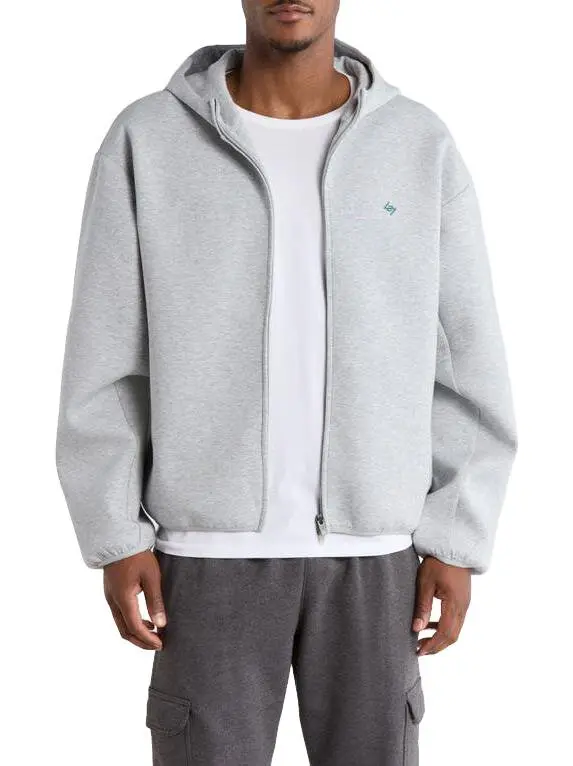 247 BY REPRESENT Numbers Zip Hoodie - Grey Marl