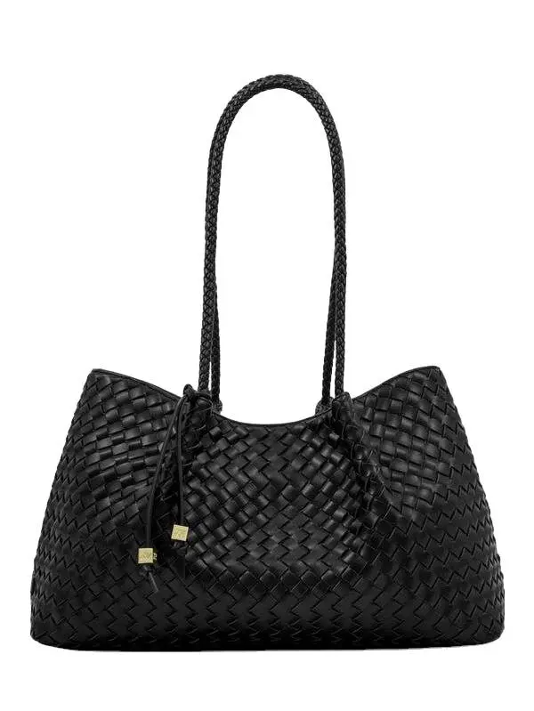 KATIE LOXTON Nova Small Shoulder Tote - Black