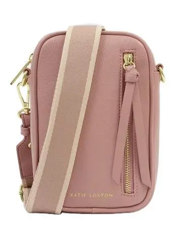 KATIE LOXTON Hallie Small Crossbody Bag - Pink Heather