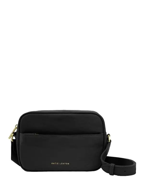KATIE LOXTON Nylon-luxe Crossbody Bag - Black