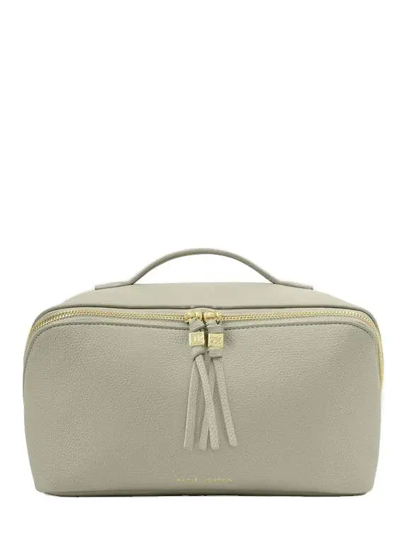 KATIE LOXTON Soho Large Makeup Bag - Green Mist