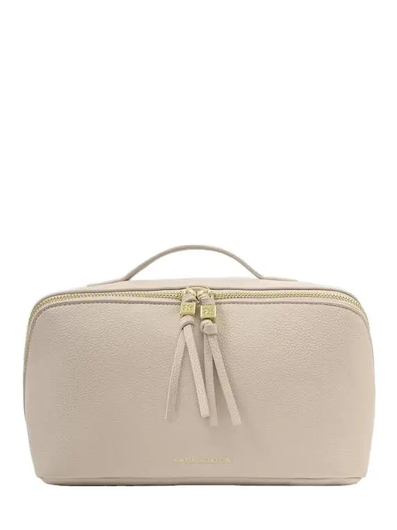 KATIE LOXTON Soho Large Makeup Bag - Oyster