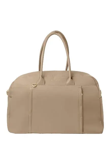 KATIE LOXTON Nylon-luxe Weekend Bag - Taupe