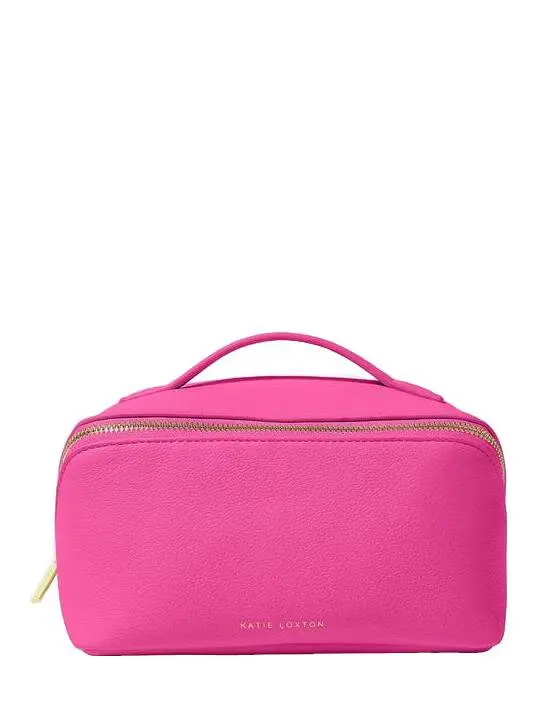 KATIE LOXTON Medium Makeup And Toiletry Bag - Magenta