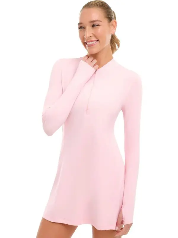 BLOQUV Active Dress - Tickle Me Pink