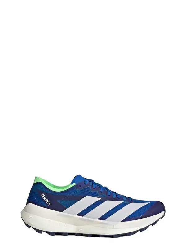 Adidas Terrex Agravic Speed 2 Trail Running Shoes - Blue / Dash Grey / Lime Burst