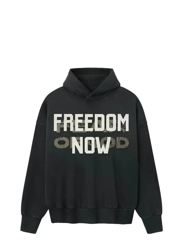 Fear Of God Graphic-print Hoodie - Black