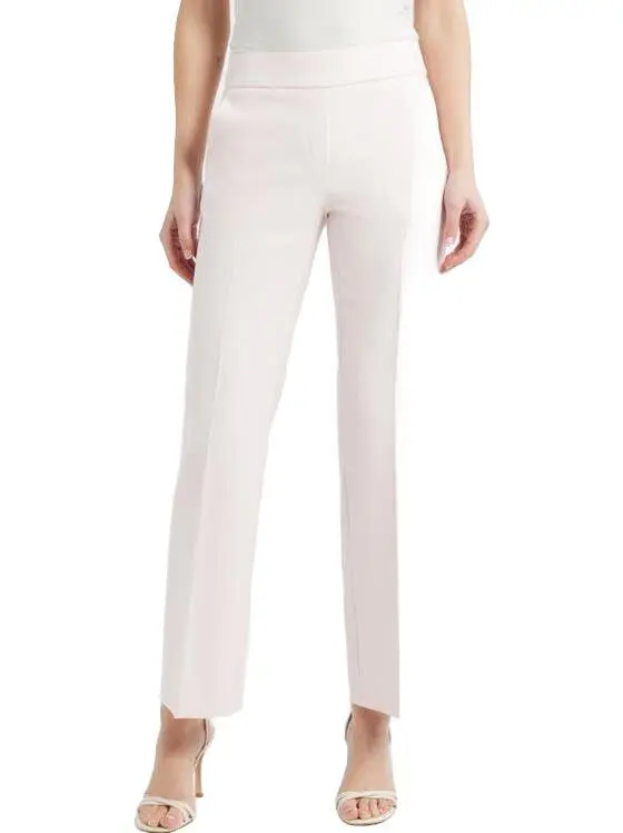 Anne Klein High-waist Bootcut Pull-on Pants - Soft Blossom