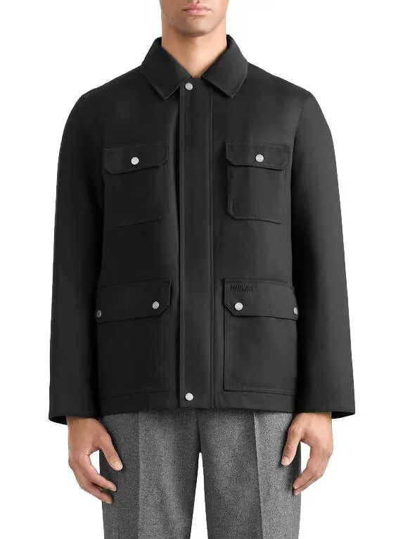 Mackage Bruno Water-resistant Chore Jacket - Black