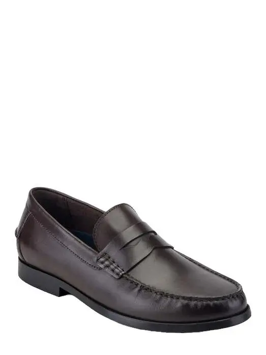 Rockport Willcox Penny Loafer - Dark Brown