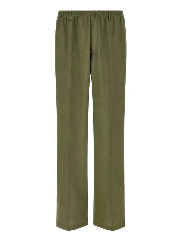 CELLAR DOOR Alfonso Straight Trousers - Green