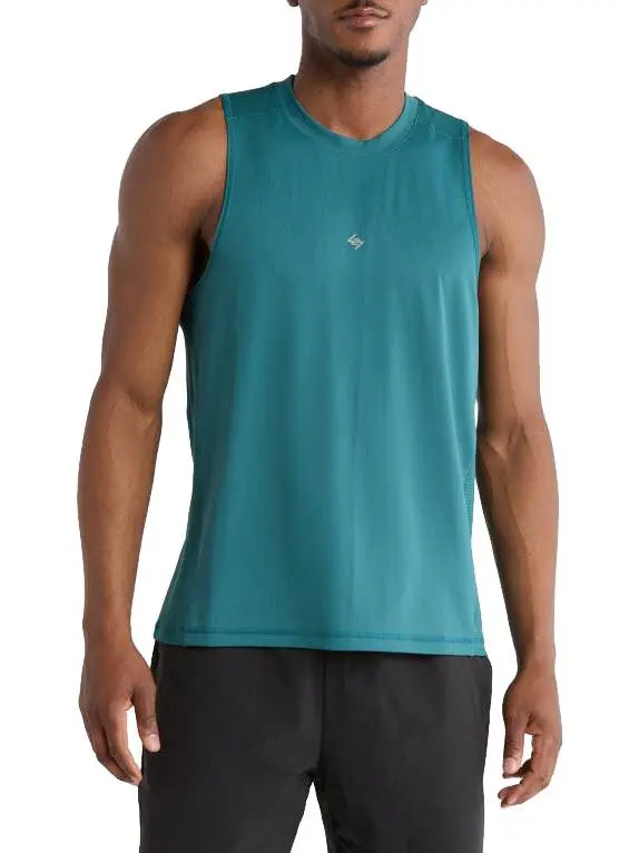 247 BY REPRESENT Numbers Tank - Teal