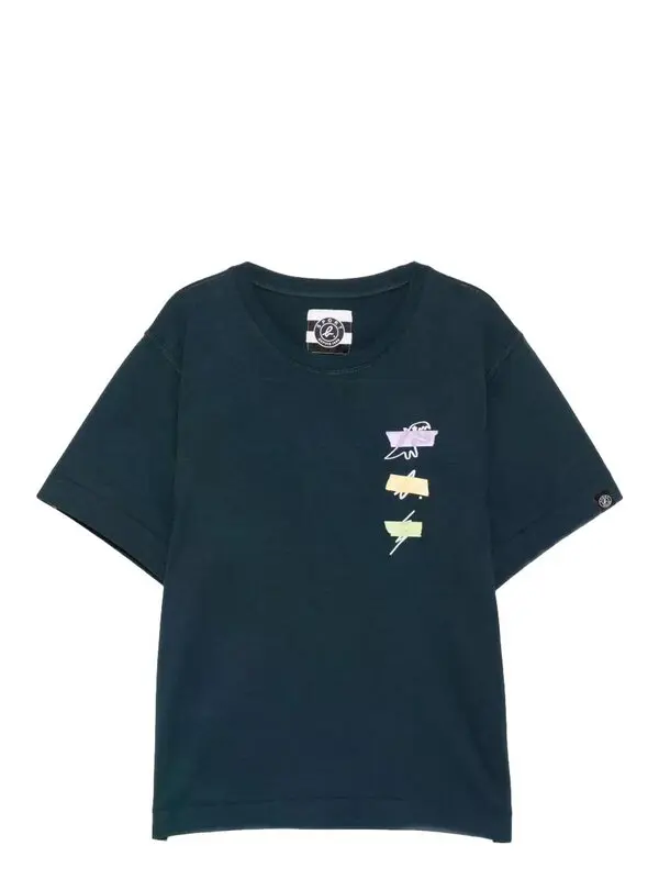 AGNES B. Logo T-shirt - Green