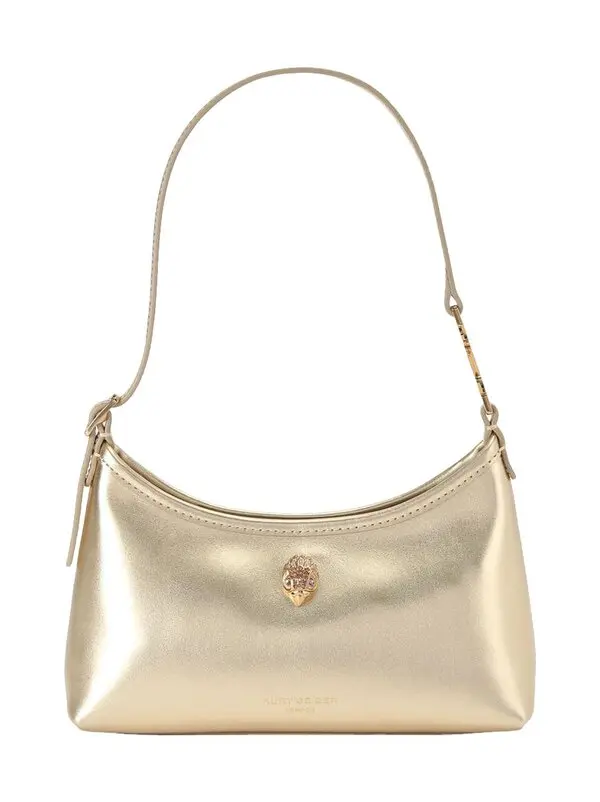 Kurt Geiger Sling Metallic Leather Shoulder Bag - Gold
