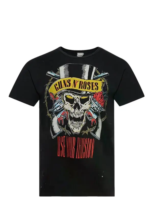 MadeWorn Guns N' Roses Dust N' Bones Cotton T-shirt - Black