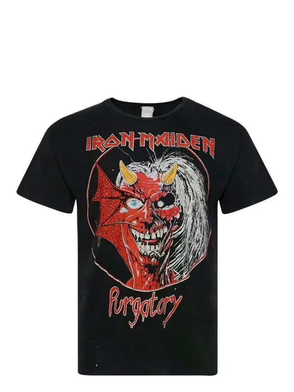 MadeWorn Iron Maiden-print T-shirt - Black