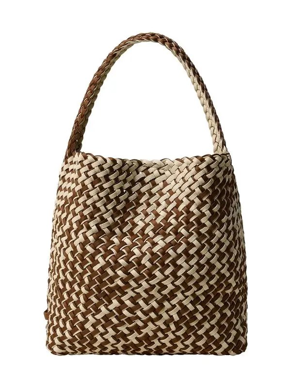 NAGHEDI Medium Nomad Hobo Bag - Carmel