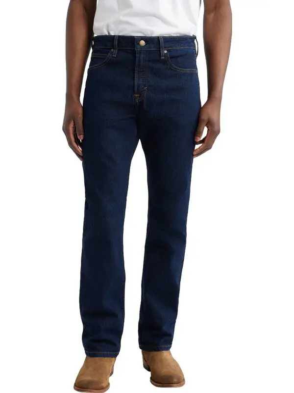 Tecovas Slim Straight Stretch Denim Jeans - Dark Indigo