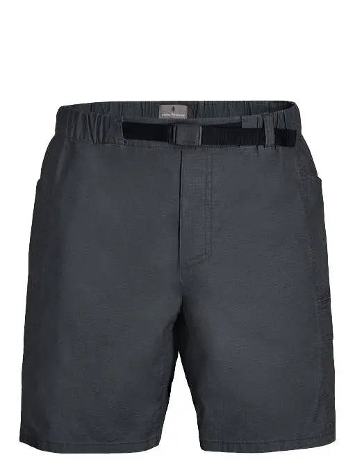 Royal Robbins Crux Stretch Cotton Ripstop Shorts - Charcoal
