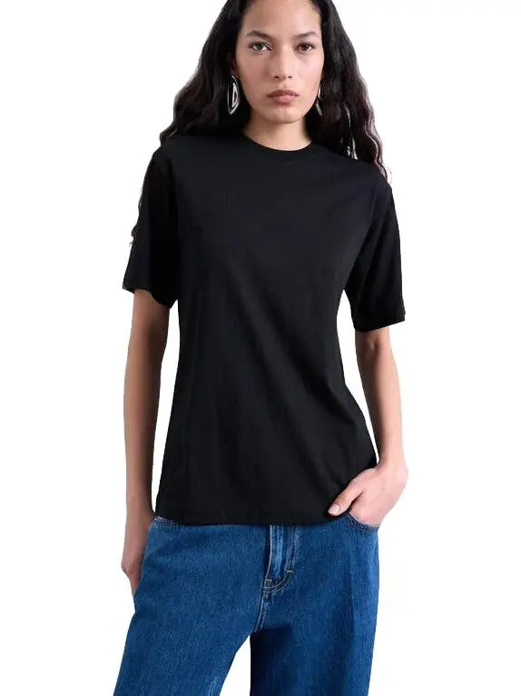 Topshop Classic Cotton T-shirt - Black