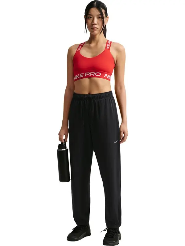 Nike Pro Dri-fit Mid-rise Full-length Woven Pants - Black