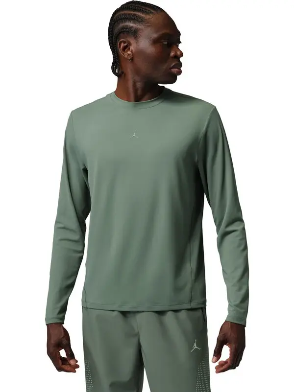 JORDAN Flightweight Sport Dri-fit Long-sleeve Top - Green