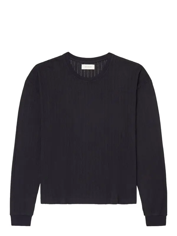 MFPEN Relaxed Ls Organic Cotton T-shirt - Black