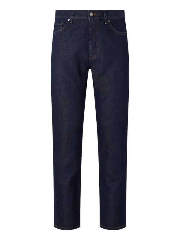 Zegna Straight Leg Jeans - Blue