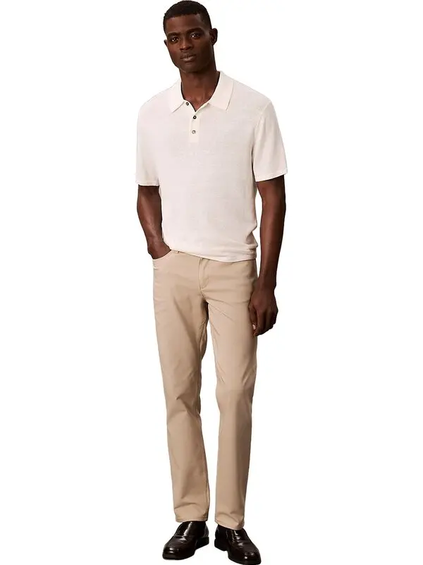 Calvin Klein Slim 5-pocket Pant - Plaza Taupe