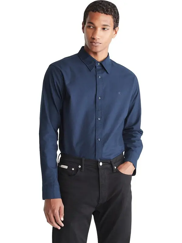 Calvin Klein Oxford Classic Shirt - Dark Sapphire