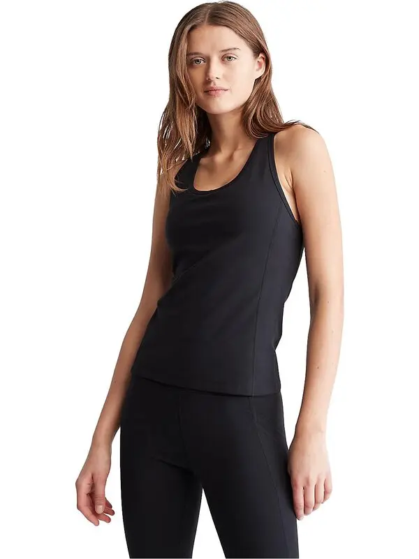 Calvin Klein Performance Embrace Racerback Tank Top - Black