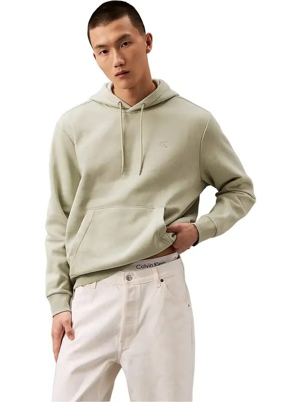 Calvin Klein Archive Logo Fleece Hoodie - Desert Sage