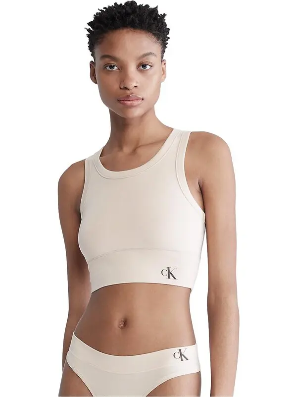 Calvin Klein Flex Lounge Tank Top - Mudstone