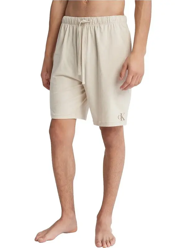 Calvin Klein Flex Lounge Sleep Shorts - Mudstone