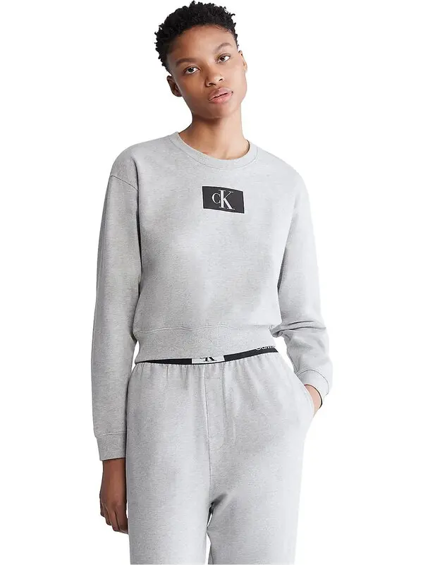 Calvin Klein 1996 Lounge Sweatshirt - Grey Heather