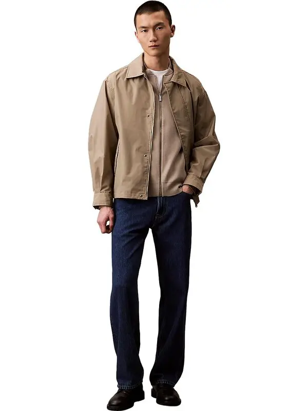 Calvin Klein 90s Straight Lyocell Blend Jeans - Dark Blue Stone