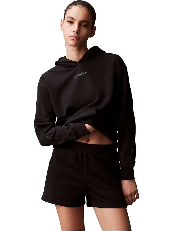 Calvin Klein Tape Hoodie - Black