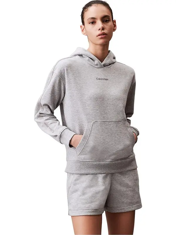 Calvin Klein Tape Hoodie - Grey