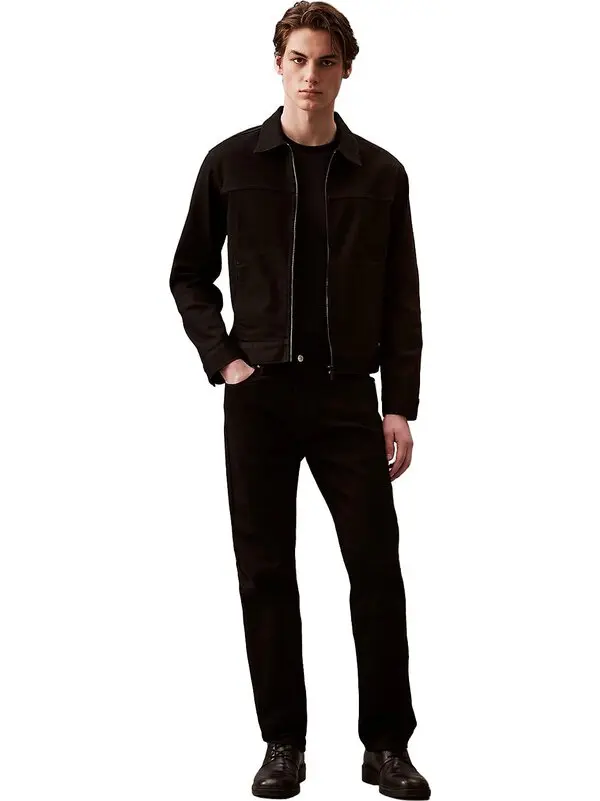 Calvin Klein Denim Trucker Jacket - Forever Black