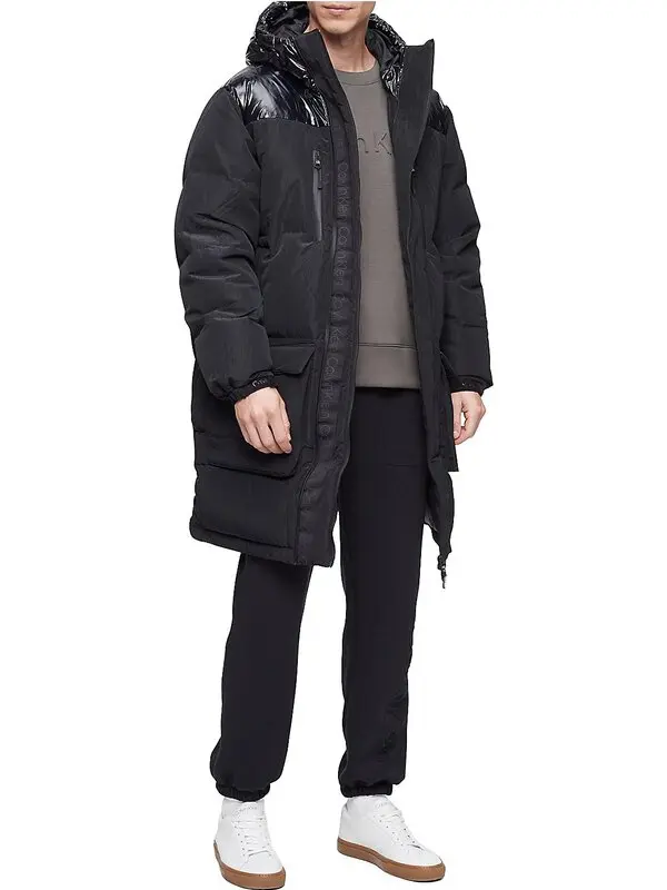 Calvin Klein Down Puffer Coat - Black