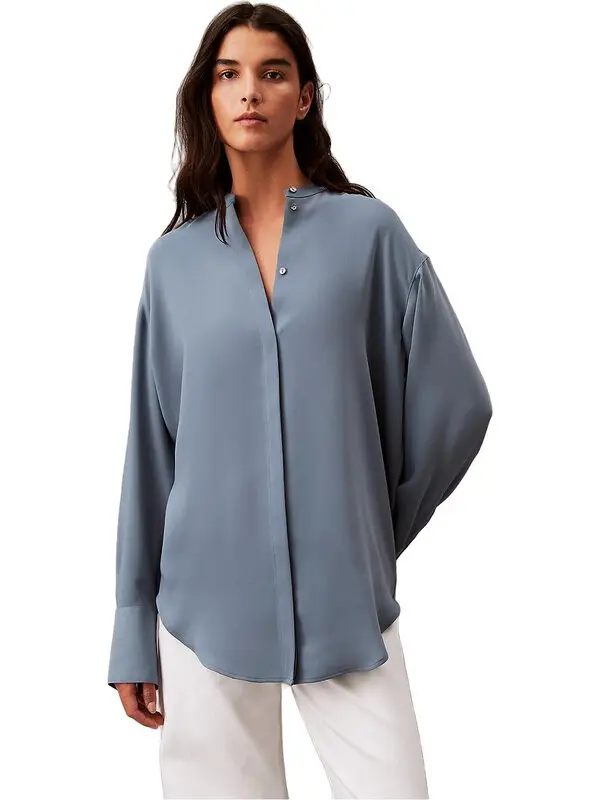 Calvin Klein Drape Shirt - Caspian Sea