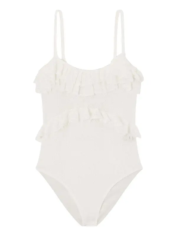 Ulla Johnson Bania Knit Bodysuit - Ivory