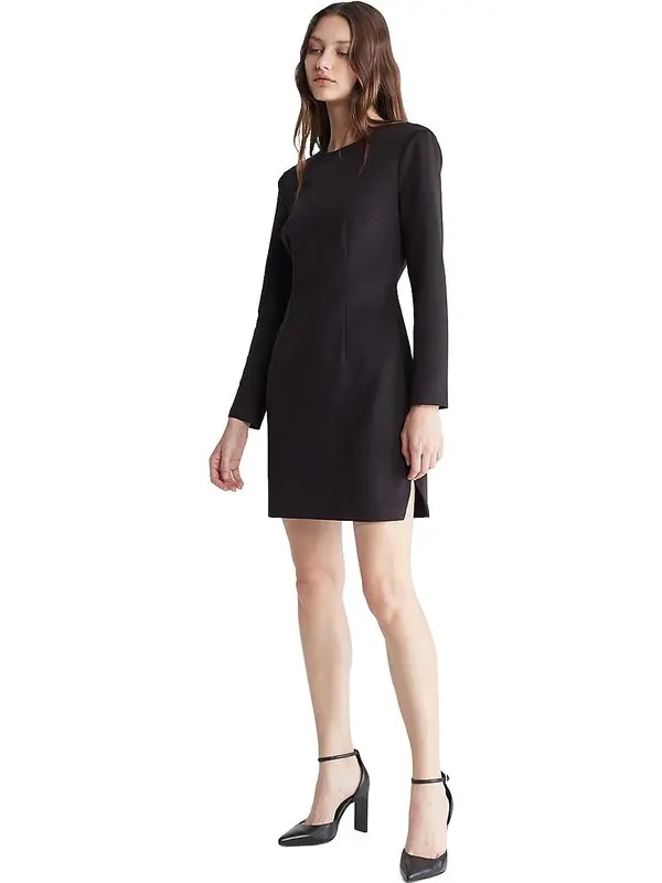 Calvin Klein Mini Sheath Dress - Black Beauty