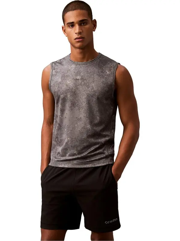 Calvin Klein Printed Tank Top - Boulevard Concrete