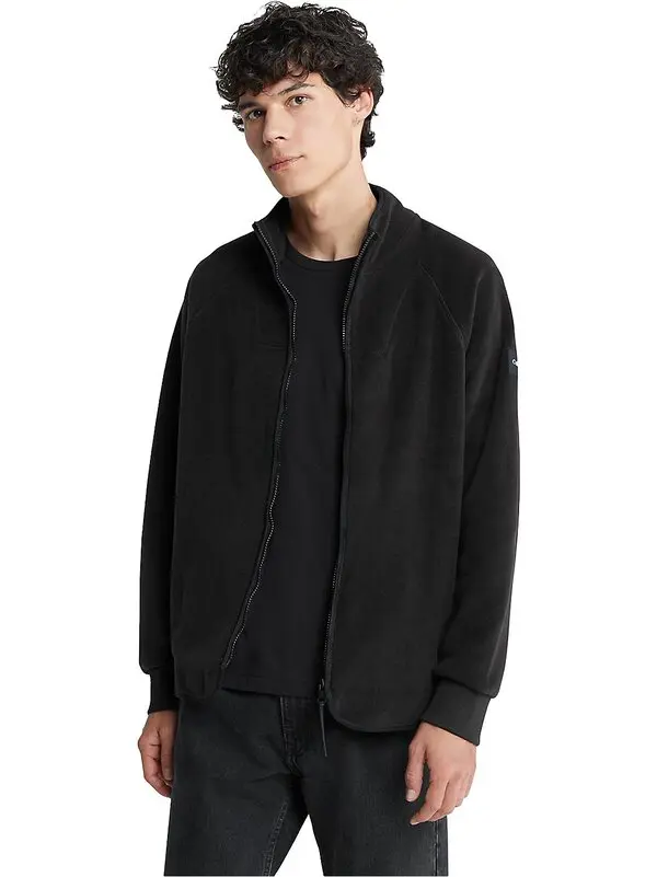 Calvin Klein Premium Polar Fleece Jacket - Black